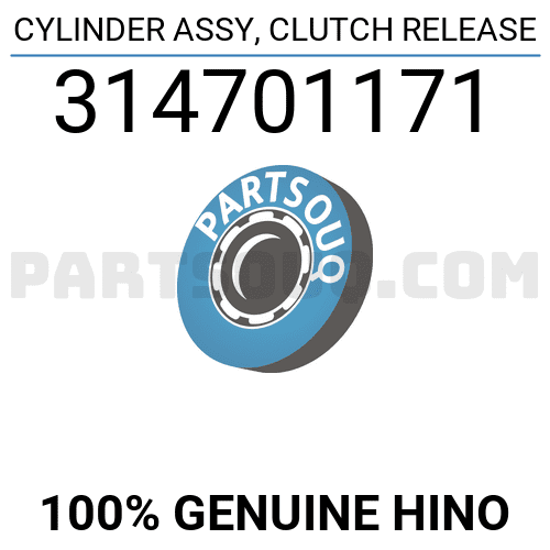 CYLINDER ASSY, CLUTCH RELEASE 314701171 | HINO Parts | PartSouq