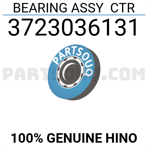 BEARING ASSY CTR 3723036131 | HINO Parts | PartSouq