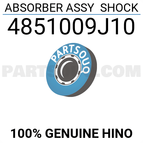 ABSORBER ASSY SHOCK 4851009J10 | HINO Parts | PartSouq