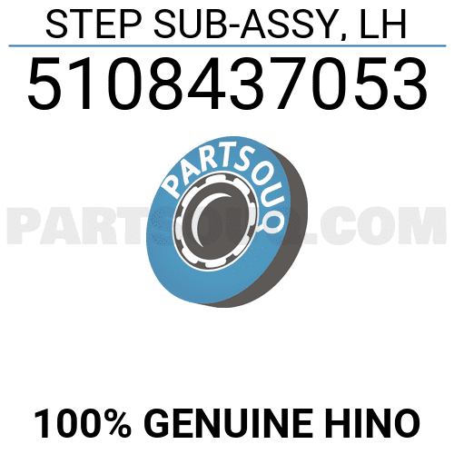 STEP SUB-ASSY, LH 5108437053 | HINO Parts | PartSouq