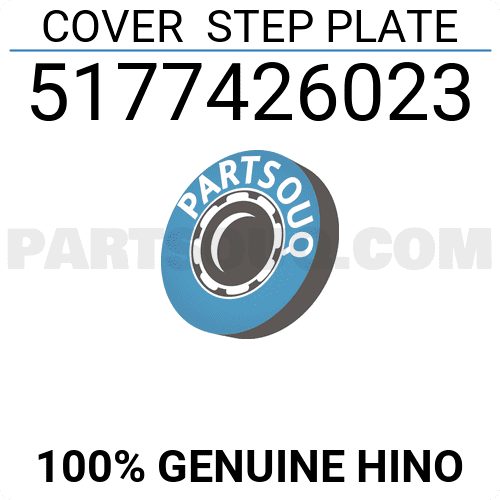 COVER STEP PLATE 5177426023 | HINO Parts | PartSouq