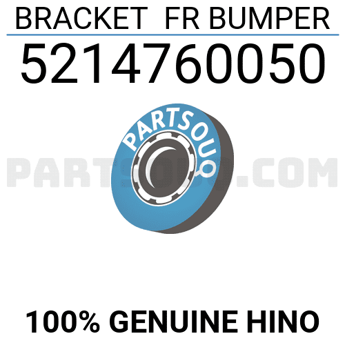 BRACKET FR BUMPER 5214760050 | HINO Parts | PartSouq