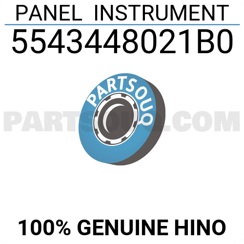 PANEL INSTRUMENT 5543448021B0 | HINO Parts | PartSouq