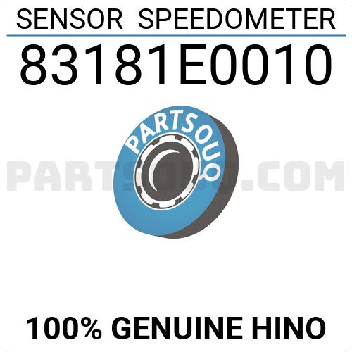 SENSOR SPEEDOMETER 83181E0010 | HINO Parts | PartSouq