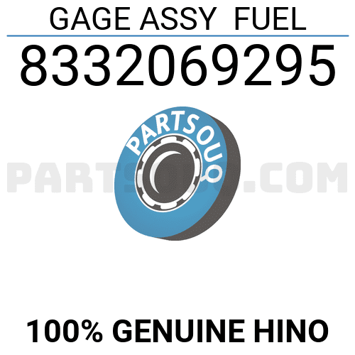 GAGE ASSY FUEL 8332069295 | HINO Parts | PartSouq