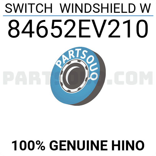 SWITCH WINDSHIELD W 84652EV210 | HINO Parts | PartSouq