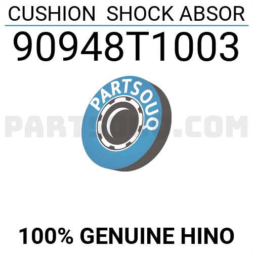CUSHION SHOCK ABSOR 90948T1003 | HINO Parts | PartSouq