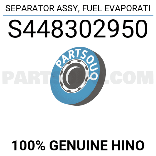SEPARATOR ASSY, FUEL EVAPORATI S448302950 | HINO Parts | PartSouq