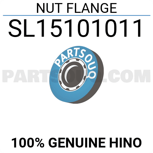 NUT FLANGE SL15101011 | HINO Parts | PartSouq
