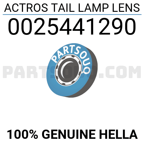 ACTROS TAIL LAMP LENS 0025441290 | Hella Parts | PartSouq