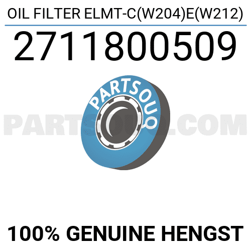 OIL FILTER ELMT-C(W204)E(W212) 2711800509 | Hengst Parts | PartSouq