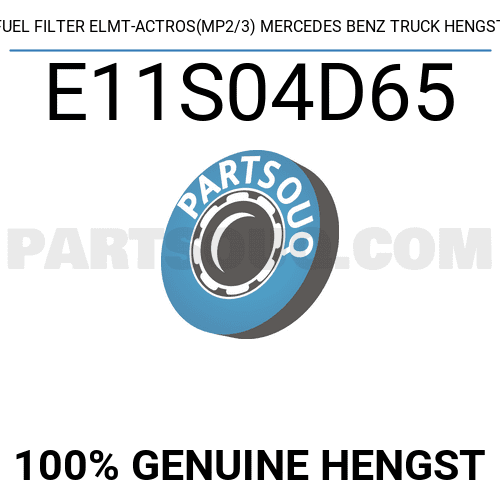 FUEL FILTER ELMT-ACTROS(MP2/3) MERCEDES BENZ TRUCK HENGST E11S04D65 ...