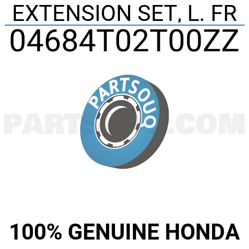 EXTENSION SET, L. FR 04684T02T00ZZ | Honda Parts | PartSouq