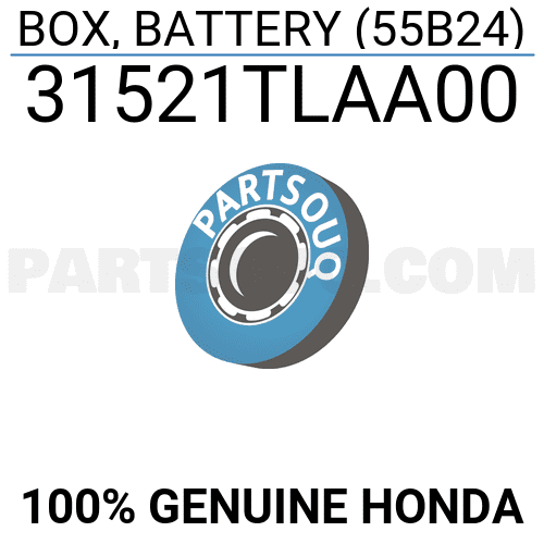 BOX, BATTERY (55B24) 31521TLAA00 | Honda Parts | PartSouq