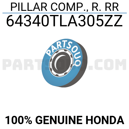 PILLAR COMP., R. RR 64340TLA305ZZ | Honda Parts | PartSouq