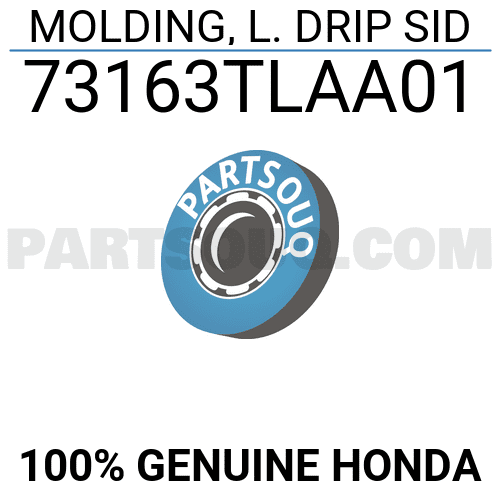 MOLDING, L. DRIP SID 73163TLAA01 | Honda Parts | PartSouq