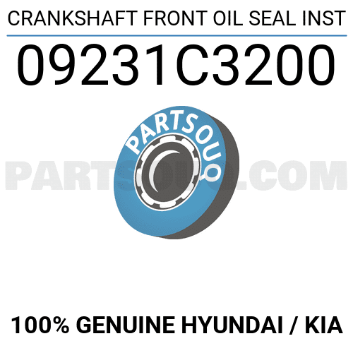 CRANKSHAFT FRONT OIL SEAL INST 09231C3200 | Hyundai / KIA Parts | PartSouq