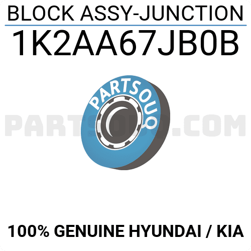 BLOCK ASSY-JUNCTION 1K2AA67JB0B | Hyundai / KIA Parts | PartSouq