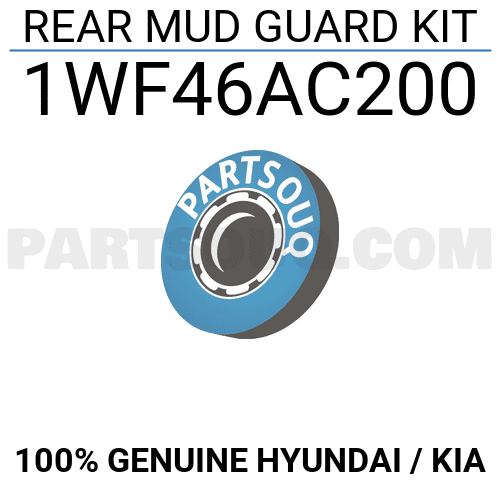 REAR MUD GUARD KIT 1WF46AC200 | Hyundai / KIA Parts | PartSouq