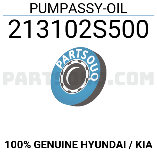 PUMPASSY-OIL 213102S500 | Hyundai / KIA Parts | PartSouq
