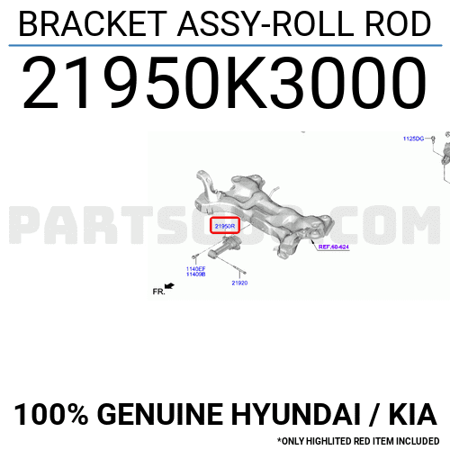 BRACKET ASSY-ROLL ROD 21950K3000 | Hyundai / KIA Parts | PartSouq