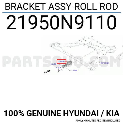 BRACKET ASSY-ROLL ROD 21950N9110 | Hyundai / KIA Parts | PartSouq