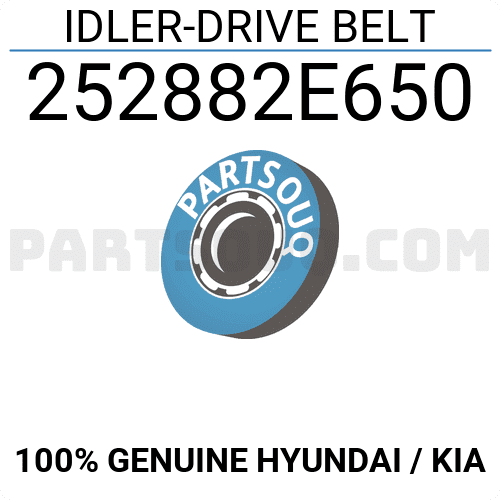 IDLER-DRIVE BELT 252882E650 | Hyundai / KIA Parts | PartSouq