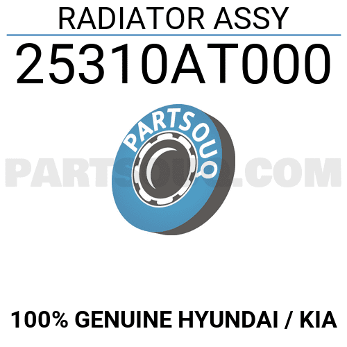 RADIATOR ASSY 25310AT000 | Hyundai / KIA Parts | PartSouq
