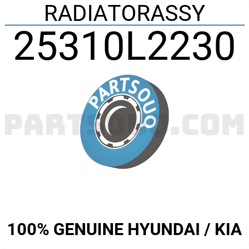 RADIATORASSY 25310L2230 | Hyundai / KIA Parts | PartSouq