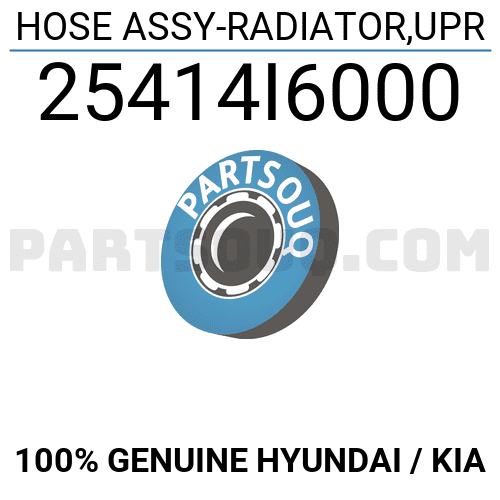 HOSE ASSY-RADIATOR,UPR 25414I6000 | Hyundai / KIA Parts | PartSouq