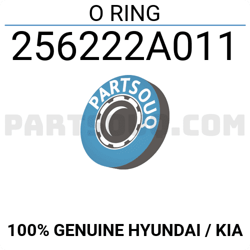 O RING 256222A011 | Hyundai / KIA Parts | PartSouq