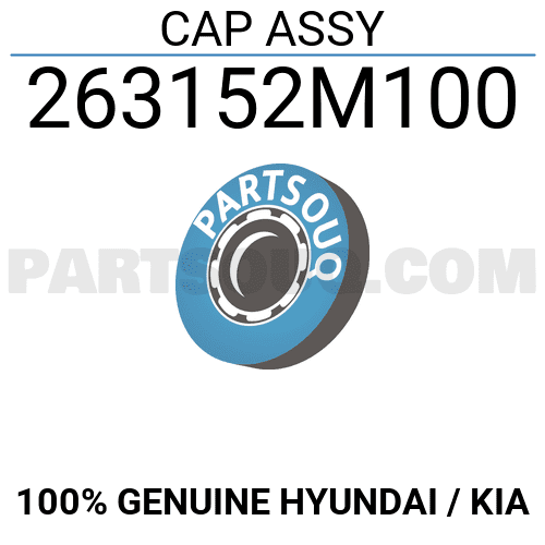CAP ASSY 263152M100 | Hyundai / KIA Parts | PartSouq