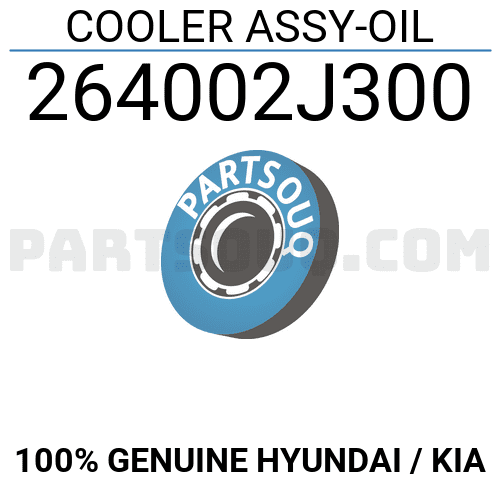 COOLER ASSY-OIL 264002J300 | Hyundai / KIA Parts | PartSouq