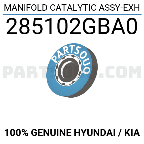 MANIFOLD CATALYTIC ASSY-EXH 285102GBA0 | Hyundai / KIA Parts | PartSouq