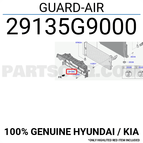 GUARD-AIR 29135G9000 | Hyundai / KIA Parts | PartSouq