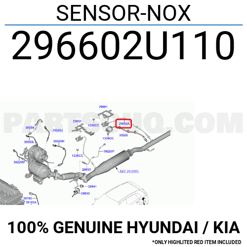 SENSOR-NOX 296602U110 | Hyundai / KIA Parts | PartSouq
