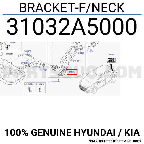 BRACKET-F/NECK 31032A5000 | Hyundai / KIA Parts | PartSouq