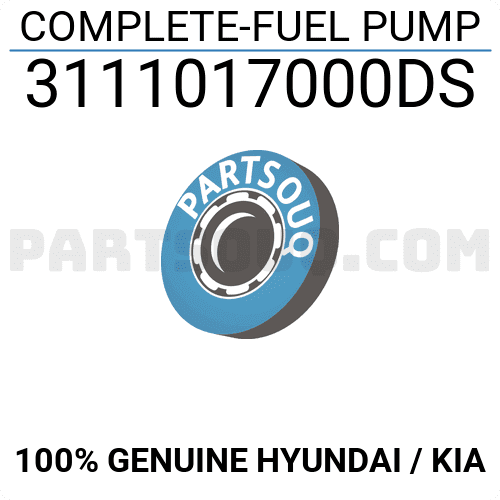 COMPLETE-FUEL PUMP 3111017000DS | Hyundai / KIA Parts | PartSouq