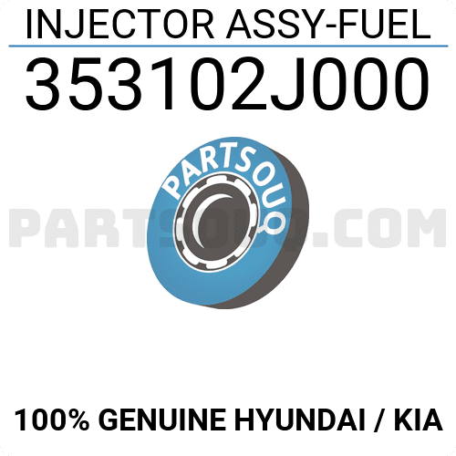 INJECTOR ASSY-FUEL 353102J000 | Hyundai / KIA Parts | PartSouq