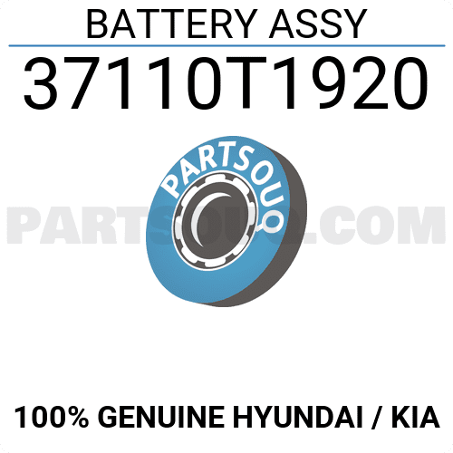 BATTERY ASSY 37110T1920 | Hyundai / KIA Parts | PartSouq