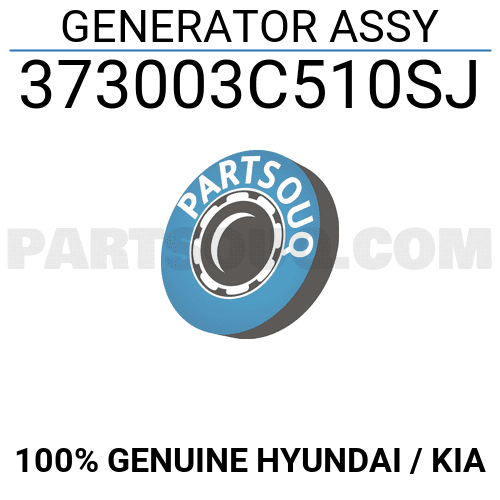 GENERATOR ASSY 373003C510SJ | Hyundai / KIA Parts | PartSouq