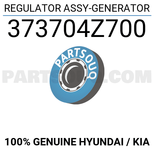 REGULATOR ASSY-GENERATOR 373704Z700 | Hyundai / KIA Parts | PartSouq