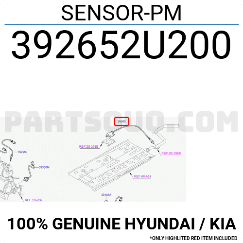 SENSOR-PM 392652U200 | Hyundai / KIA Parts | PartSouq