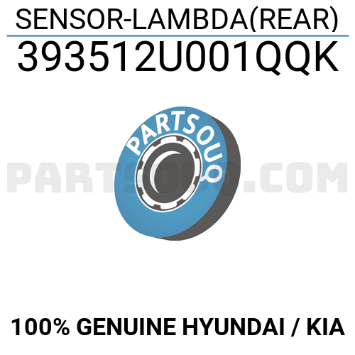 SENSOR-LAMBDA(REAR) 393512U001QQK | Hyundai / KIA Parts | PartSouq