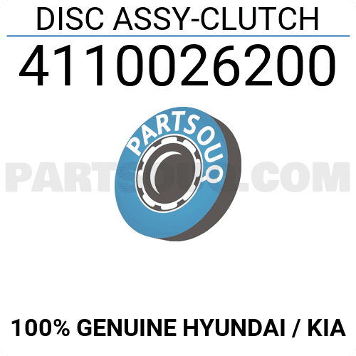 DISC ASSY-CLUTCH 4110026200 | Hyundai / KIA Parts | PartSouq