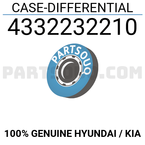 CASE-DIFFERENTIAL 4332232210 | Hyundai / KIA Parts | PartSouq