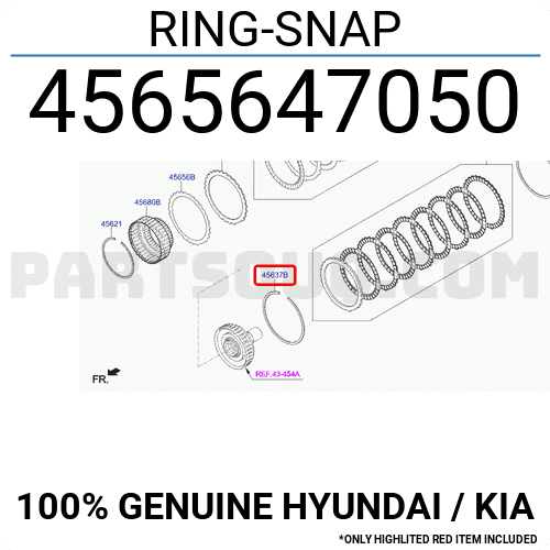 RING-SNAP 4565647050 | Hyundai / KIA Parts | PartSouq