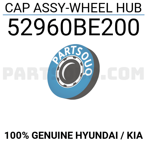 CAP ASSY-WHEEL HUB 52960BE200 | Hyundai / KIA Parts | PartSouq