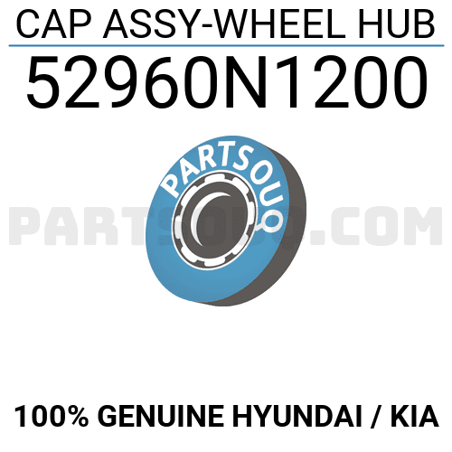 CAP ASSY-WHEEL HUB 52960N1200 | Hyundai / KIA Parts | PartSouq