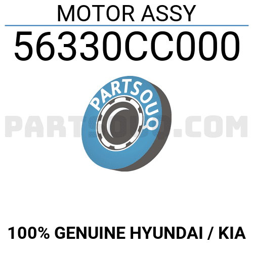 MOTOR ASSY 56330CC000 | Hyundai / KIA Parts | PartSouq